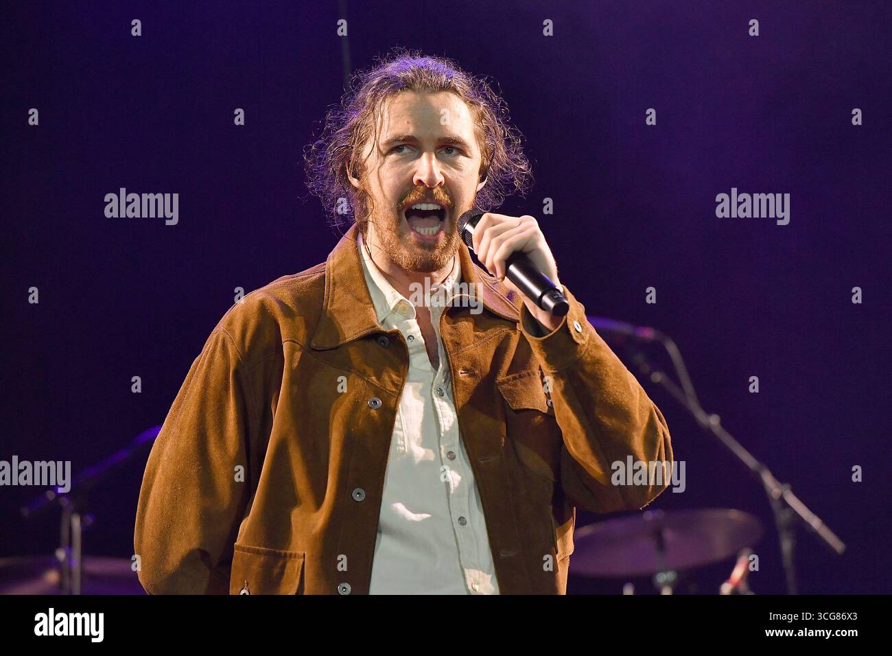 Hozier performs during the Outside Lands music festival at the Golden ...