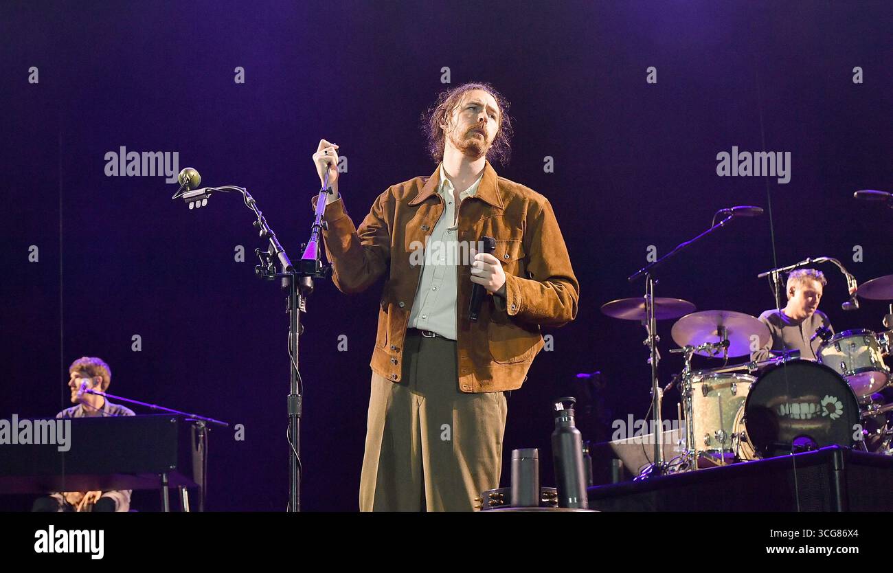 Hozier performs during the Outside Lands music festival at the Golden ...