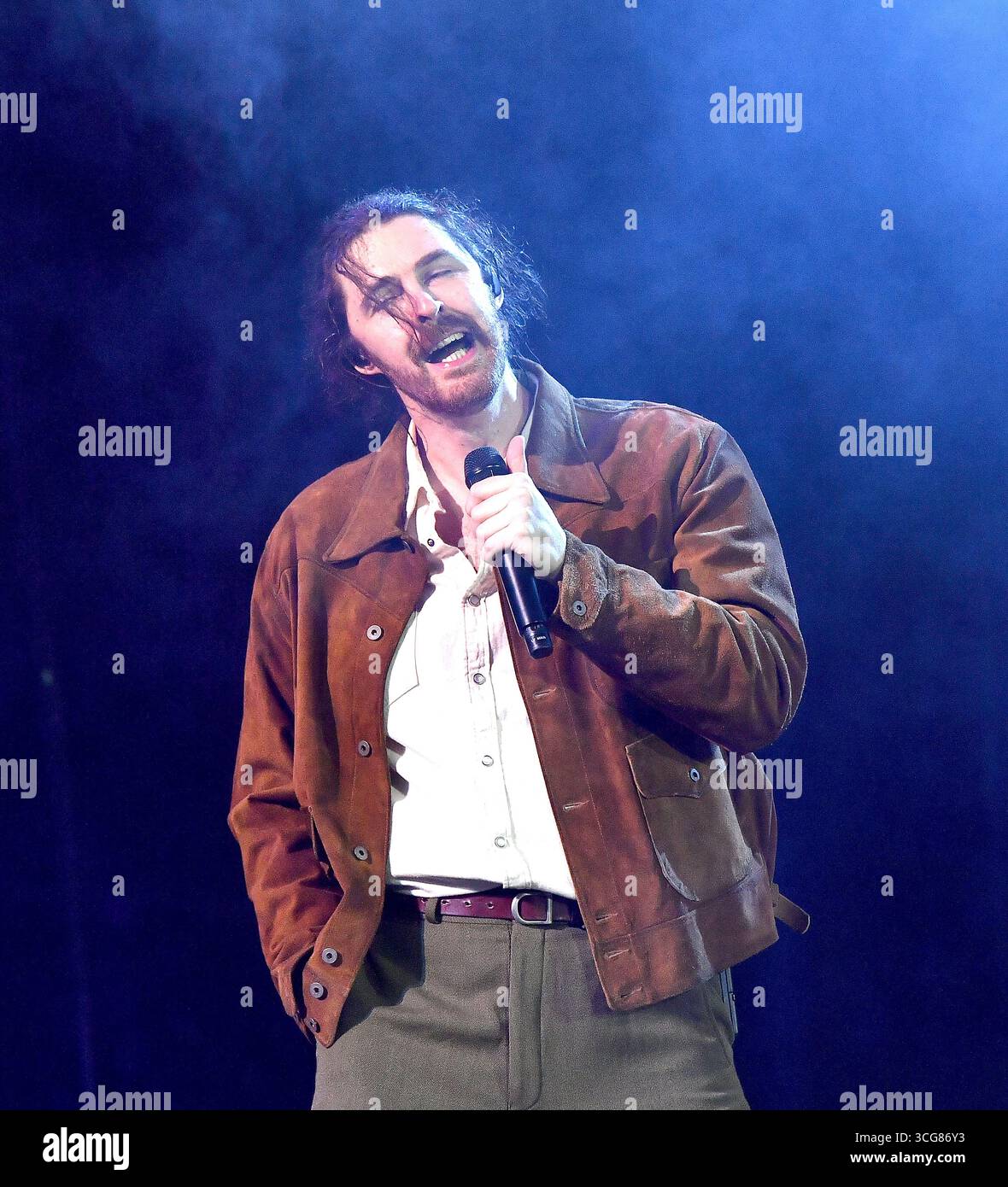 Hozier performs during the Outside Lands music festival at the Golden ...