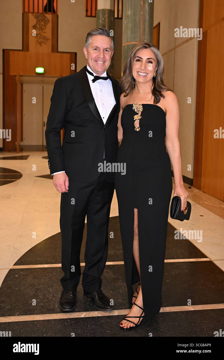 Australian Health Minister Mark Butler and partner Daniela Ritorto ...