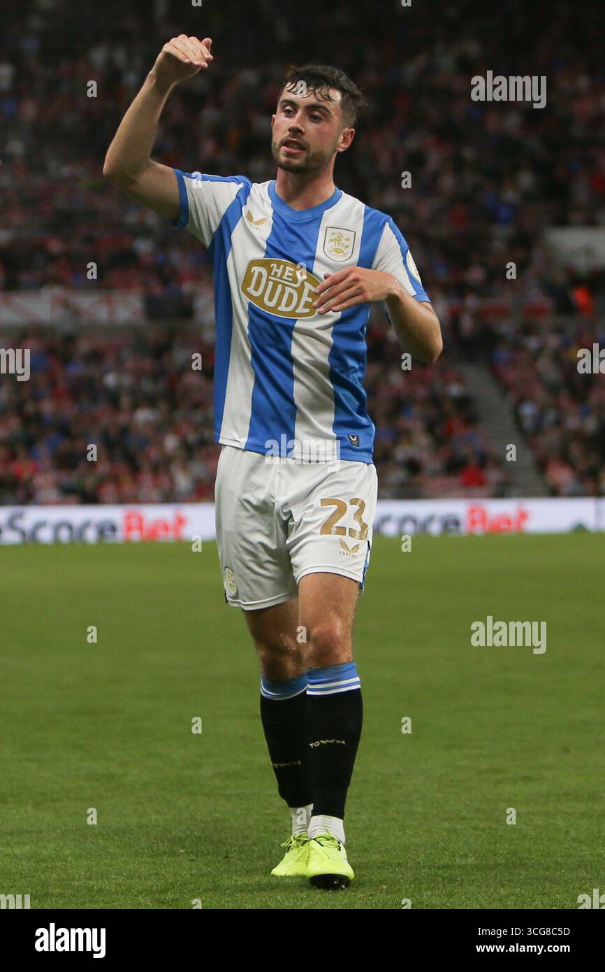 Sean Roughan of Huddersfield Town during the Carabao Cup match between ...