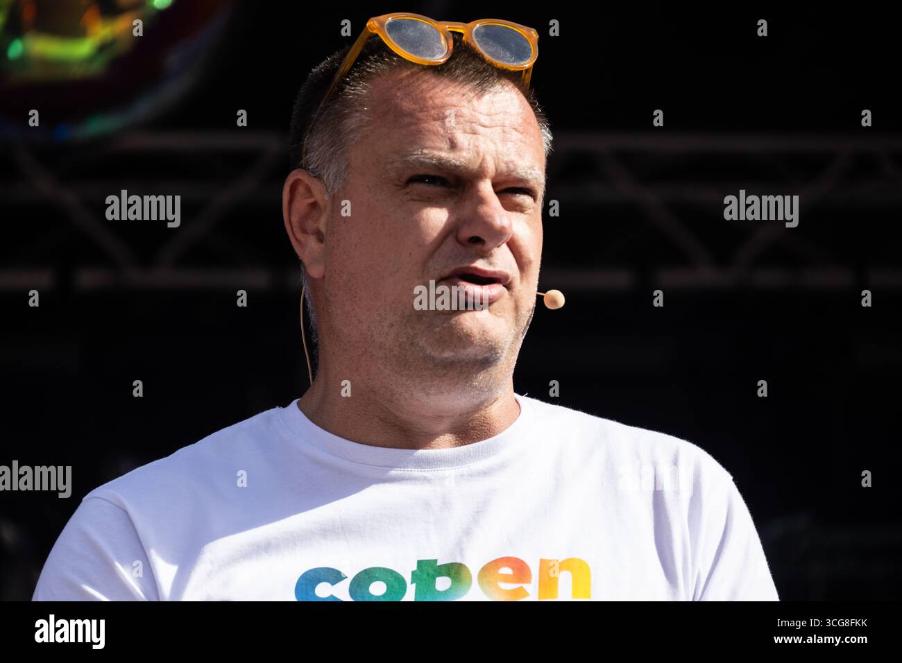 The Lord Mayor of Copenhagen Municipality, Lars Weiss gives a speech ...