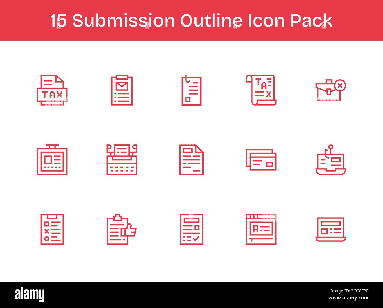 Tender submission Stock Vector Images - Alamy