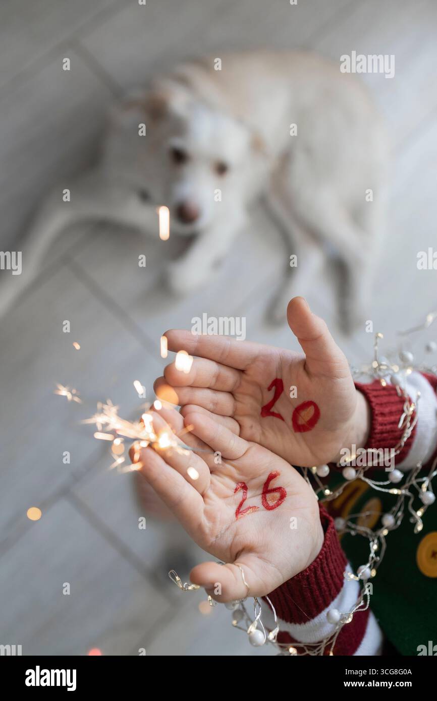 2026 year numbers written hi-res stock photography and images - Alamy