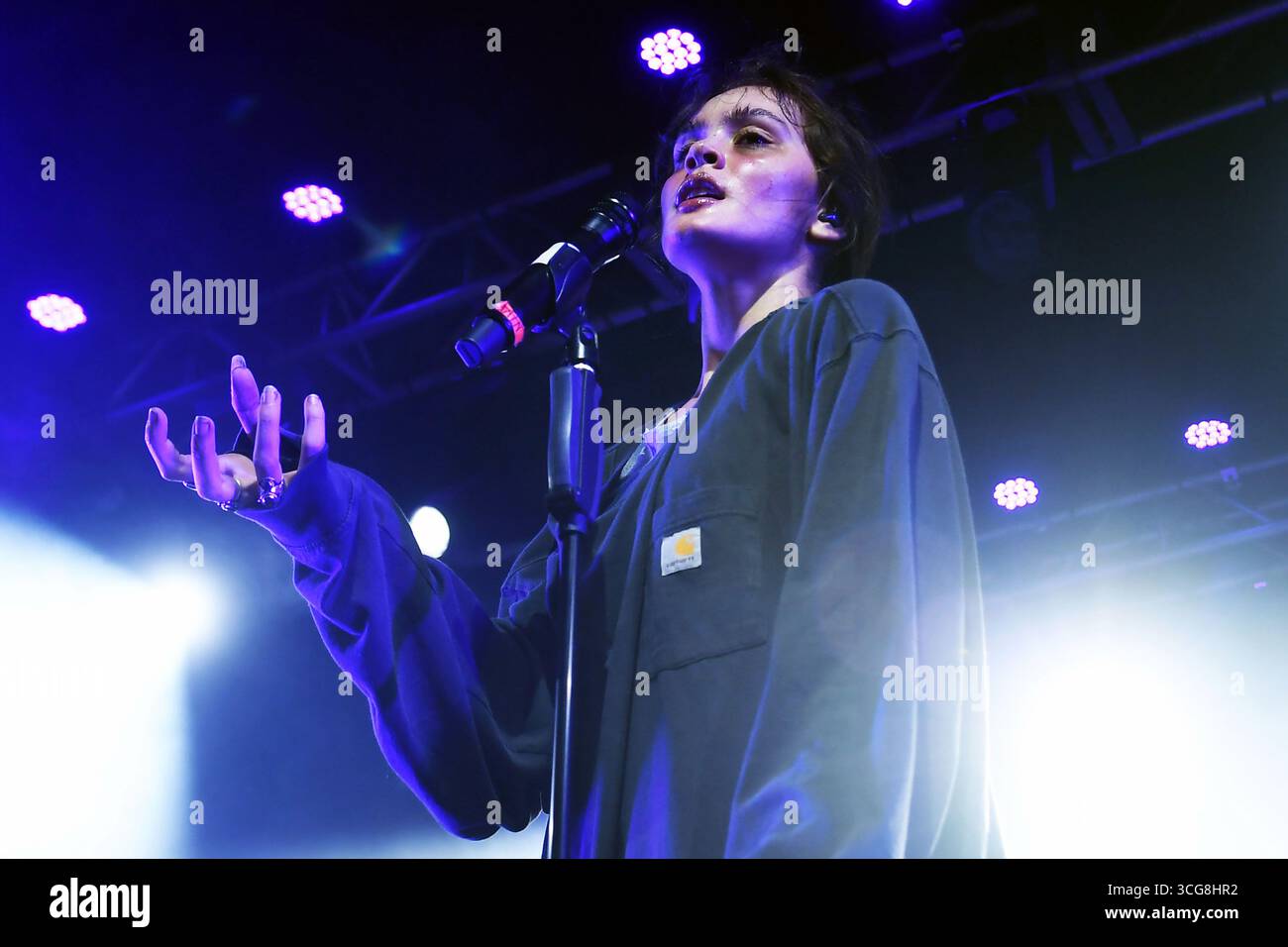 LONDON, ENGLAND - AUGUST 26: Sofia Isella performing at Electric Ballroom, Camden on August 26 ...