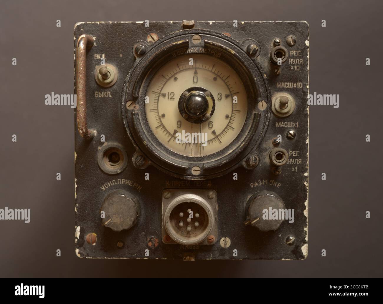Vintage soviet aircraft radio hi-res stock photography and images - Alamy