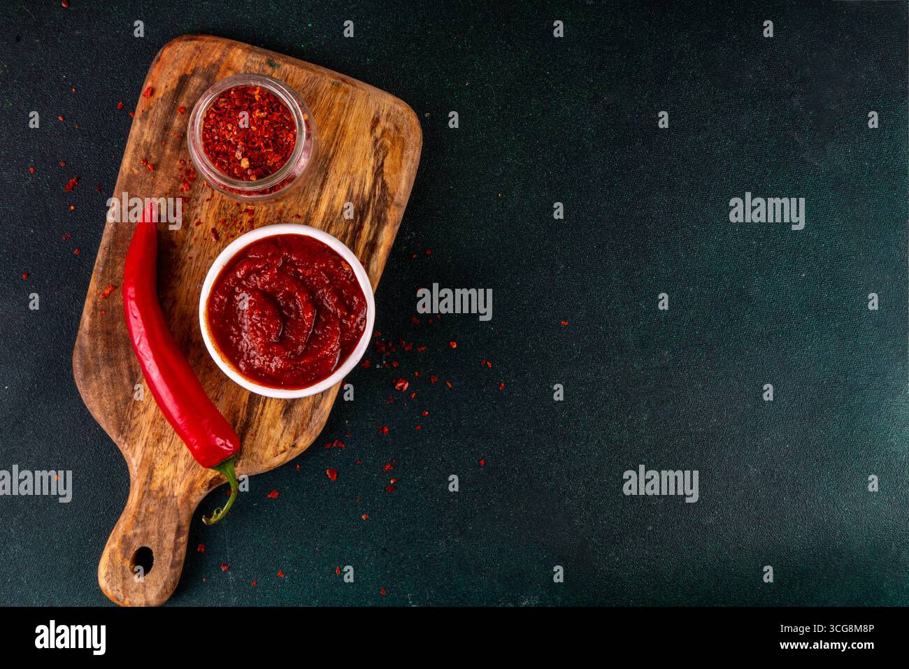 Traditional Korean fermented red chili pepper paste, Gochujang, spicy ...