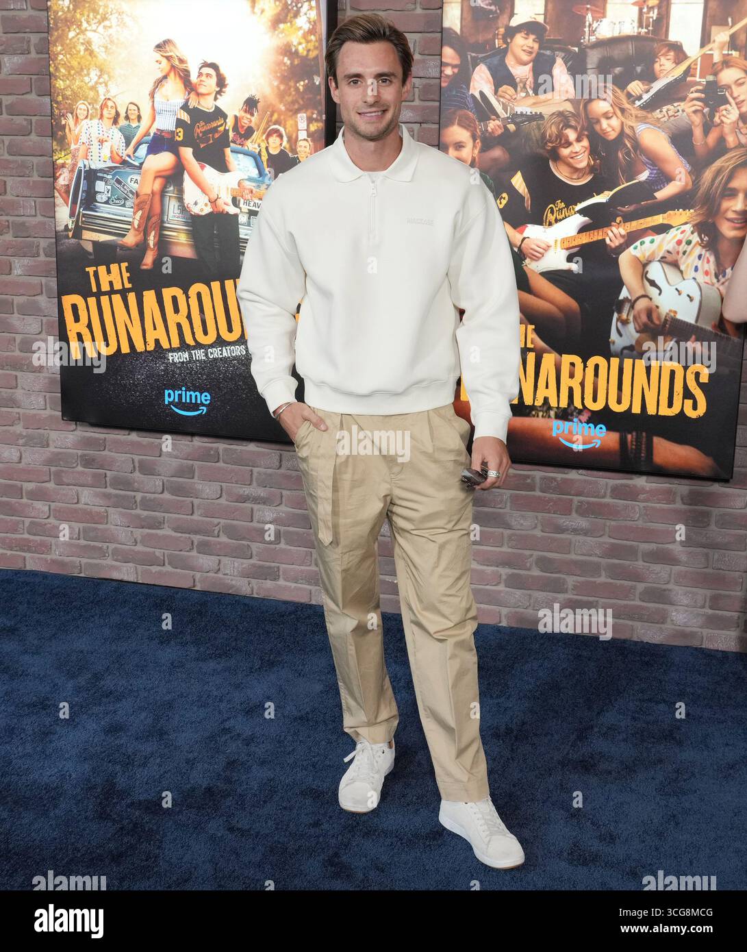 Fabian Arnold arrives at the Prime Video Series' THE RUNAROUNDS Los ...