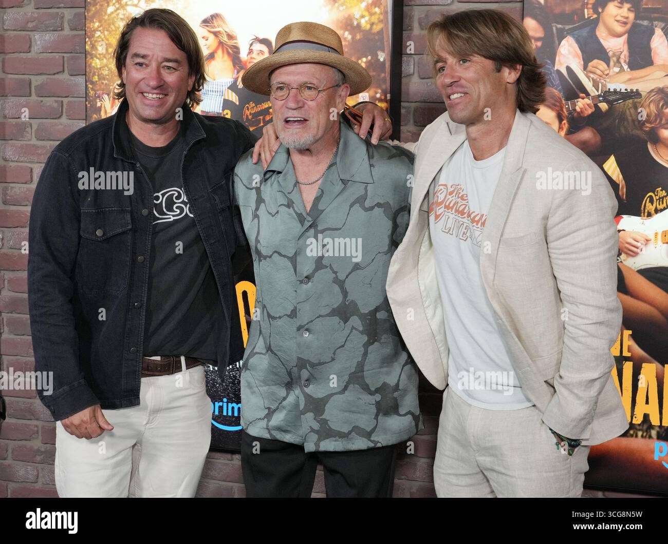 (L-R) Josh Pate, Michael Rooker and Jonas Pate at the Prime Video ...