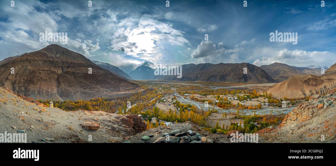 Clouds breaking over autumn hi-res stock photography and images - Alamy