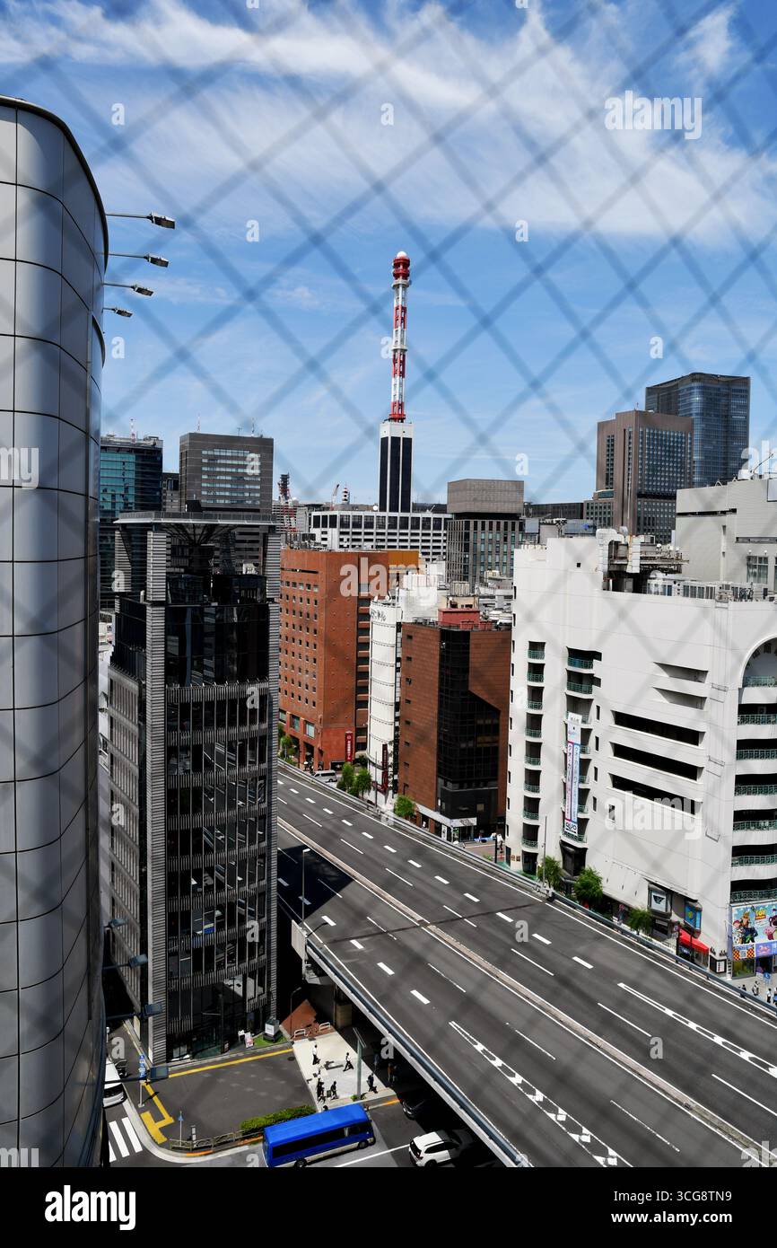 Empty highway street in Tokyo - Japan Stock Photo - Alamy