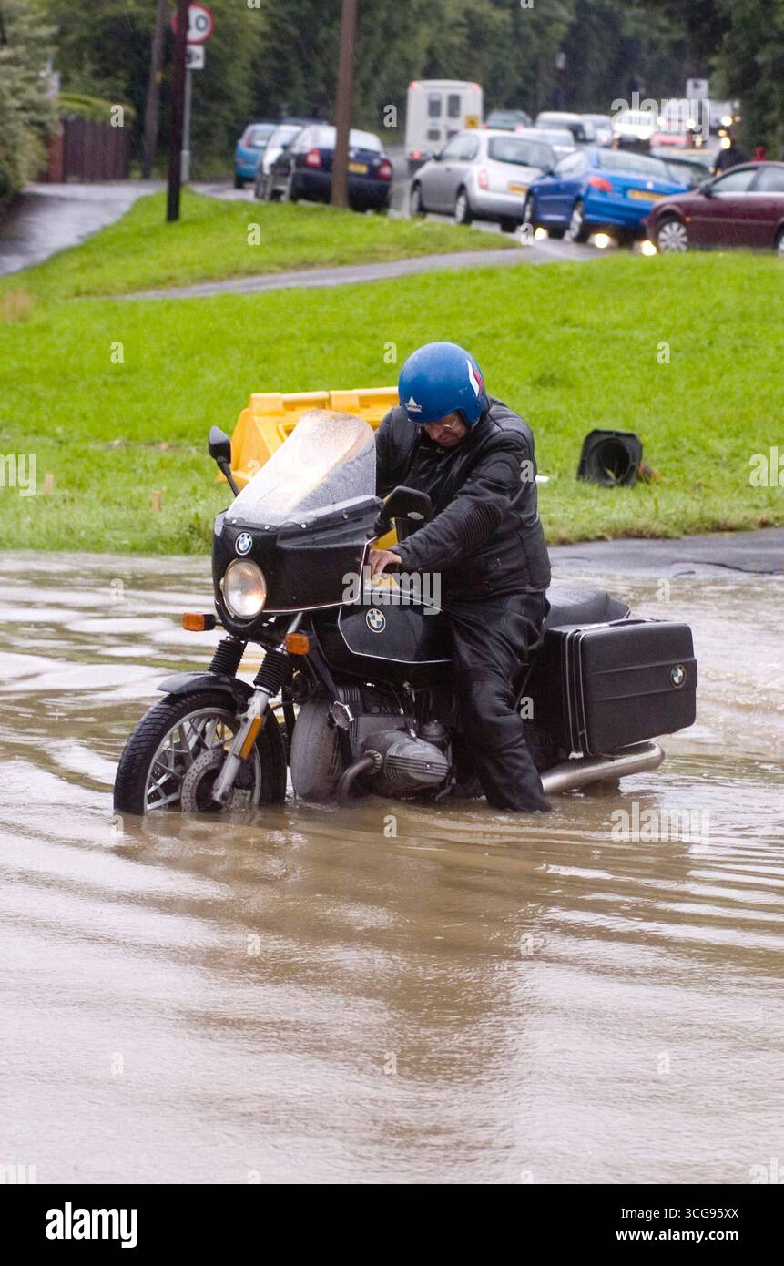 Flooding in Sheffield, South Yorkshire - 25 June 2007 Stock Photo - Alamy