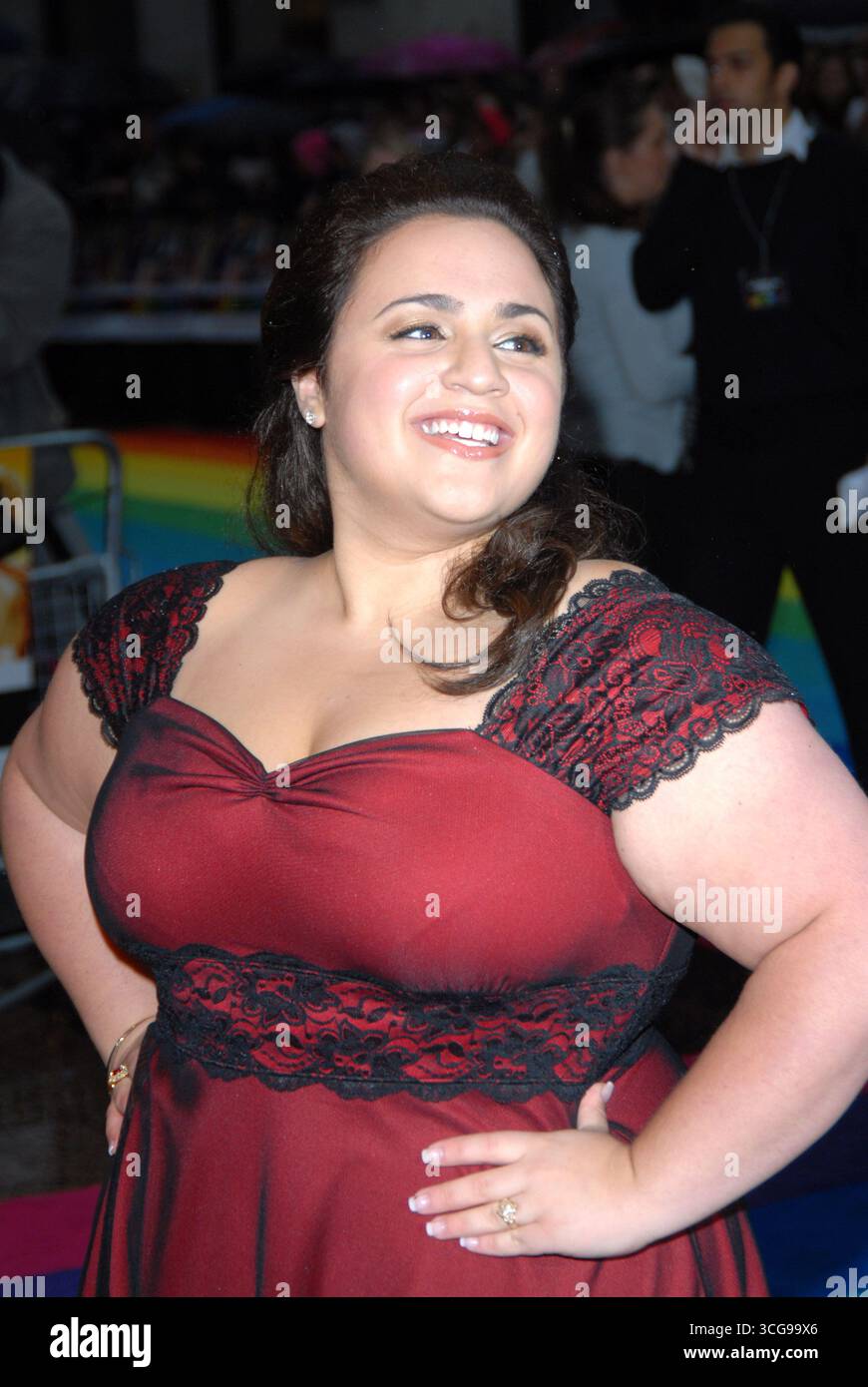 Nikki Blonski at the UK premiere of Hairspray at the Odeon West End in ...