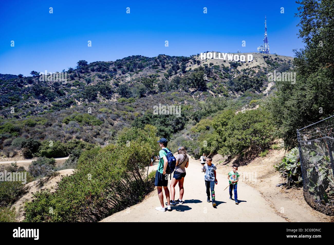 LOS ANGELES - The Hollywood Sign is a landmark in Hollywood, Los ...