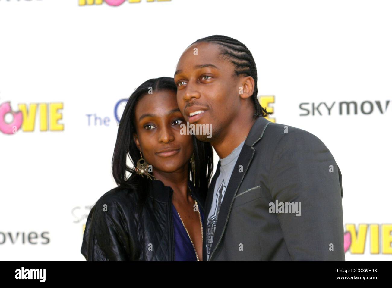 Lemar at the UK premiere of The Simpsons Movie at The O2 in London - 25 ...