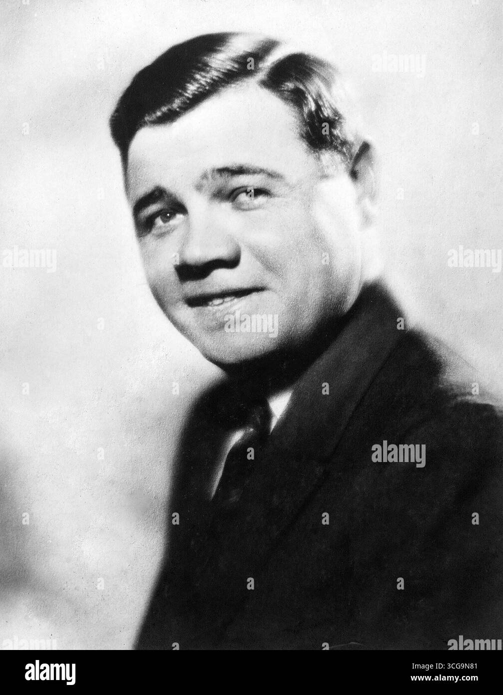 Famous Baseball Icon – Babe Ruth portrait - 1927 Stock Photo - Alamy