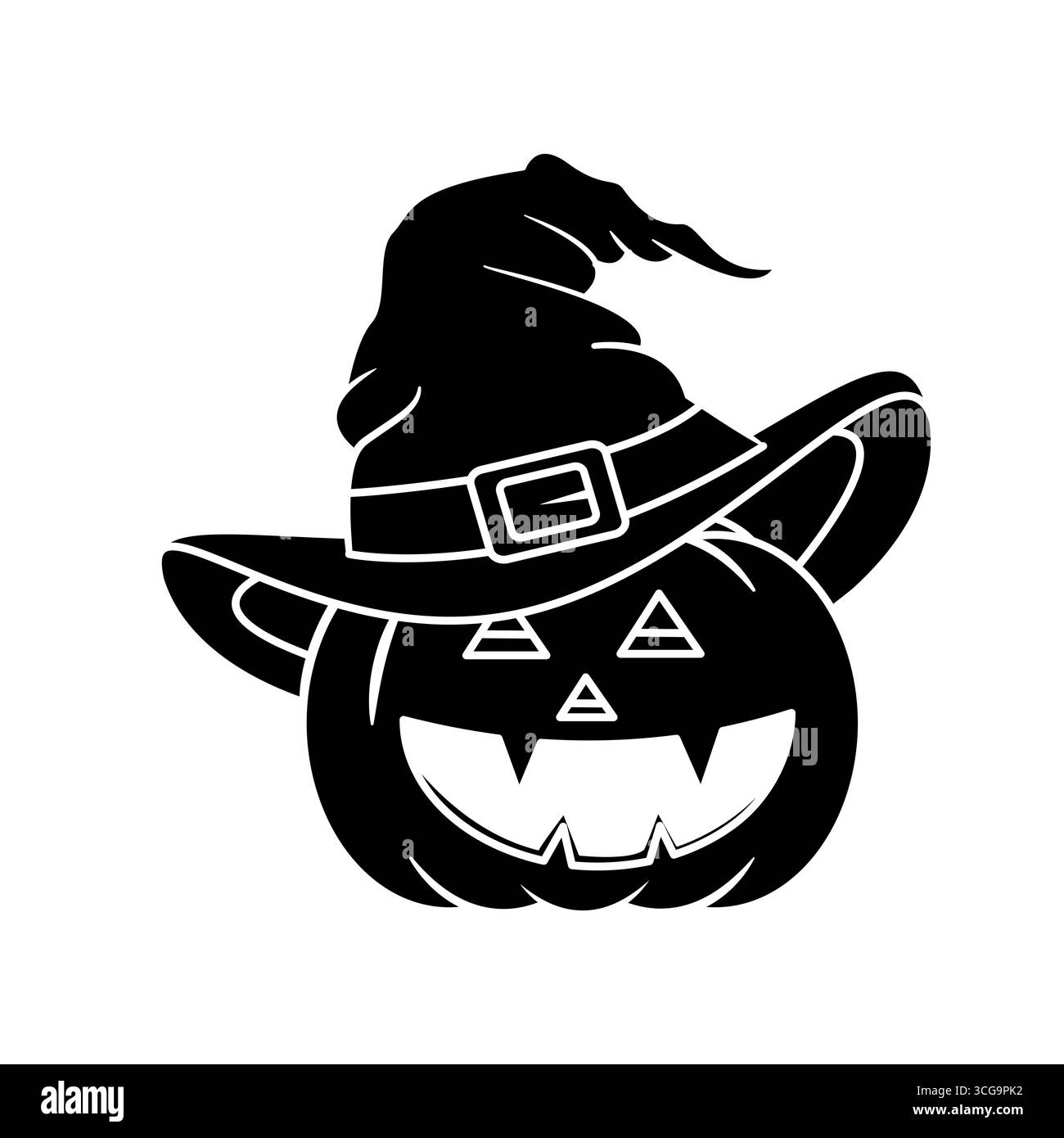 Silhouette party hat Black and White Stock Photos & Images - Alamy