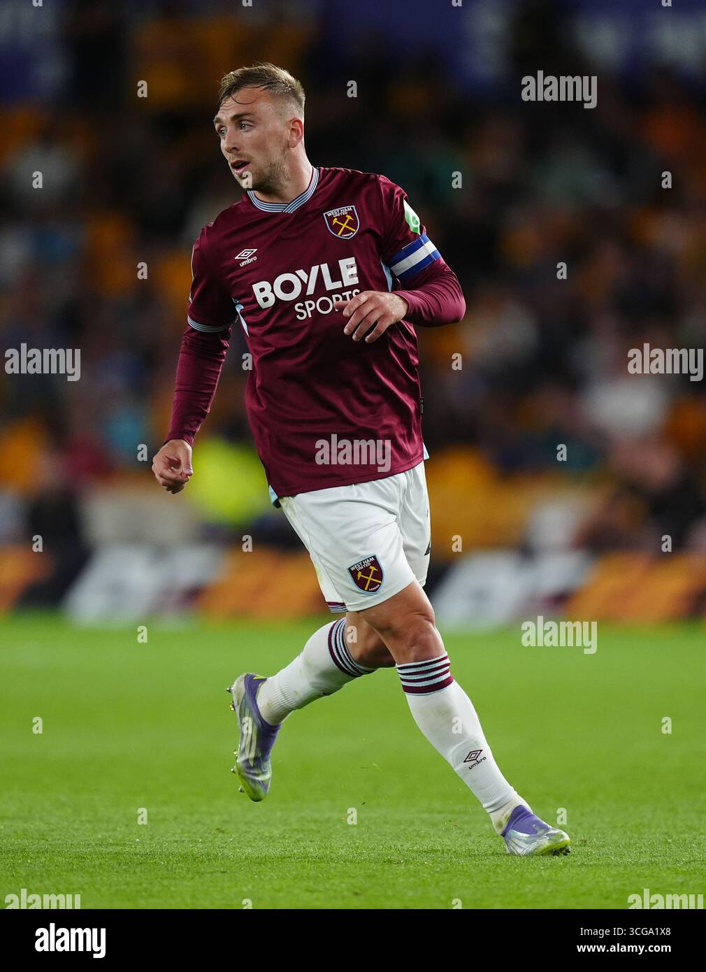 West Ham United's Jarrod Bowen during the Carabao Cup second round ...