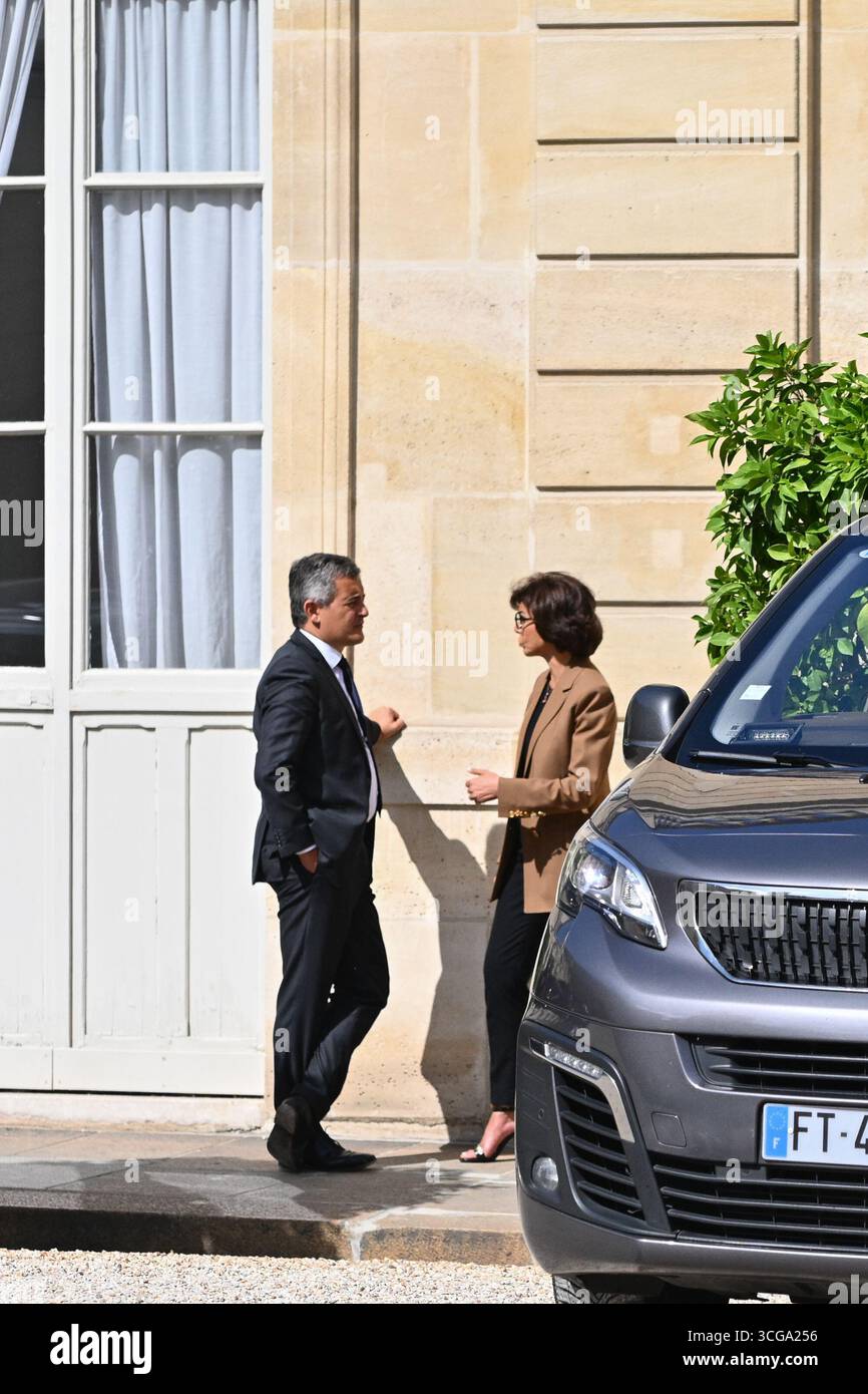 The Minister for Culture, Rachida Dati, and the Minister for Justice ...