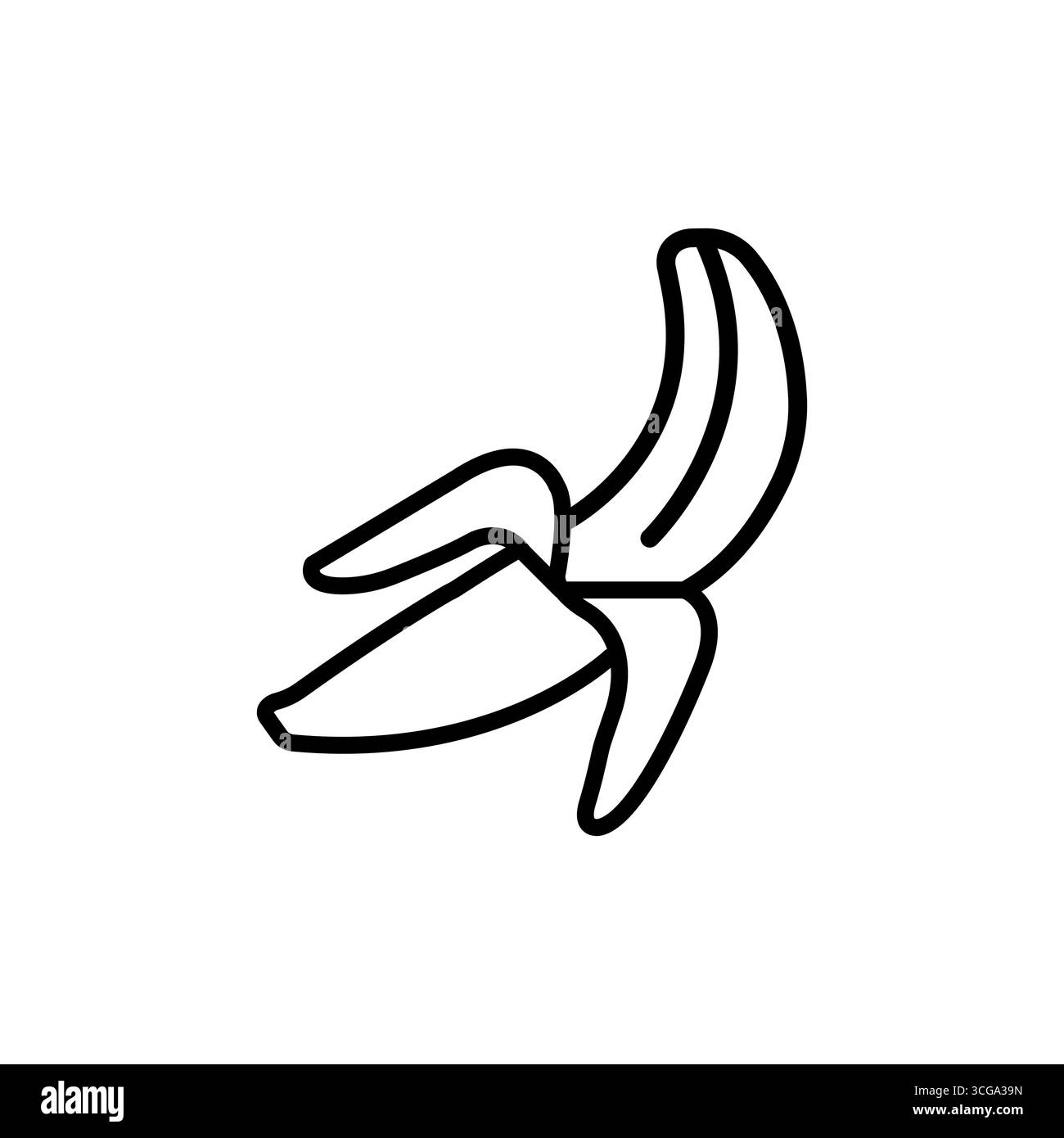 Banana peel skin on Stock Vector Images - Alamy