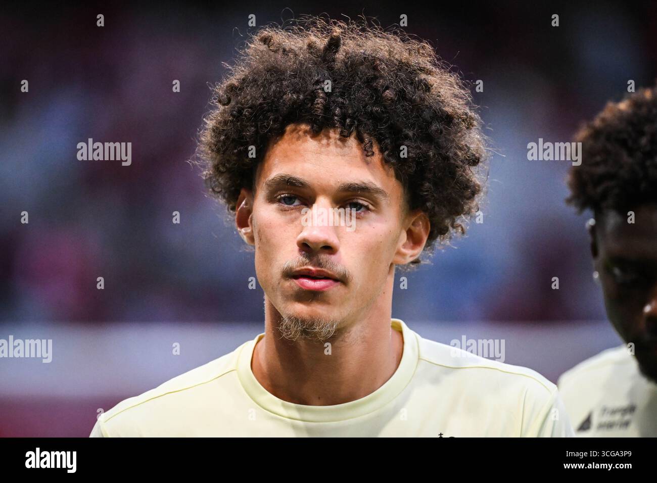 Maghnes AKLIOUCHE of Monaco during the French championship Ligue 1 ...
