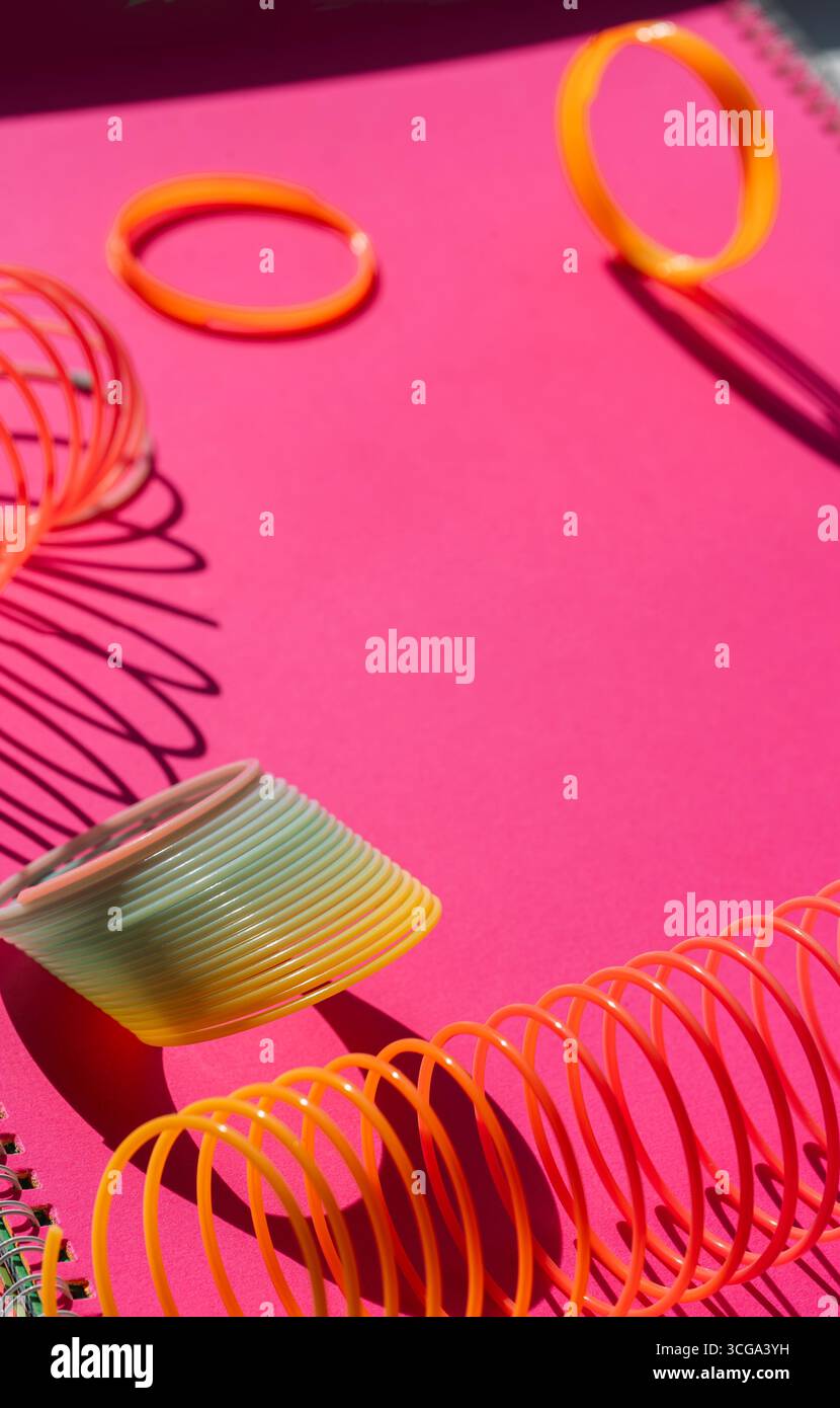 Slinky loop hi-res stock photography and images - Alamy