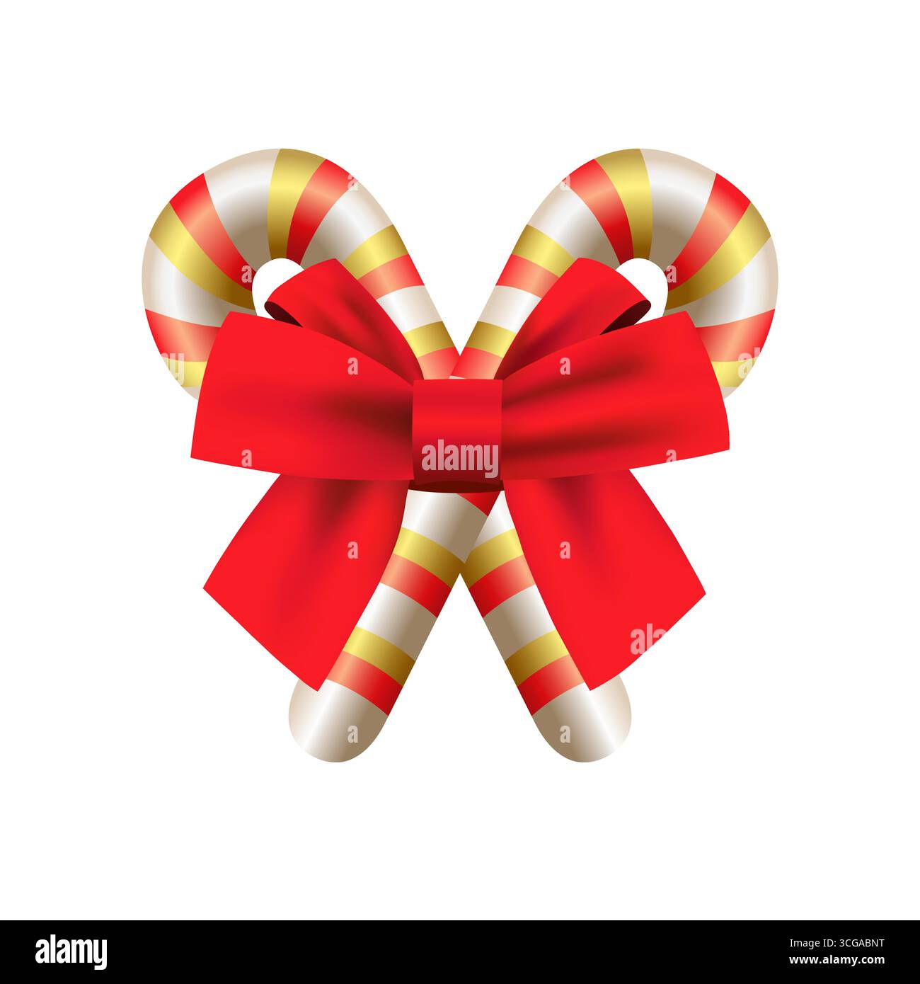 Christmas tree candy canes Stock Vector Images - Alamy
