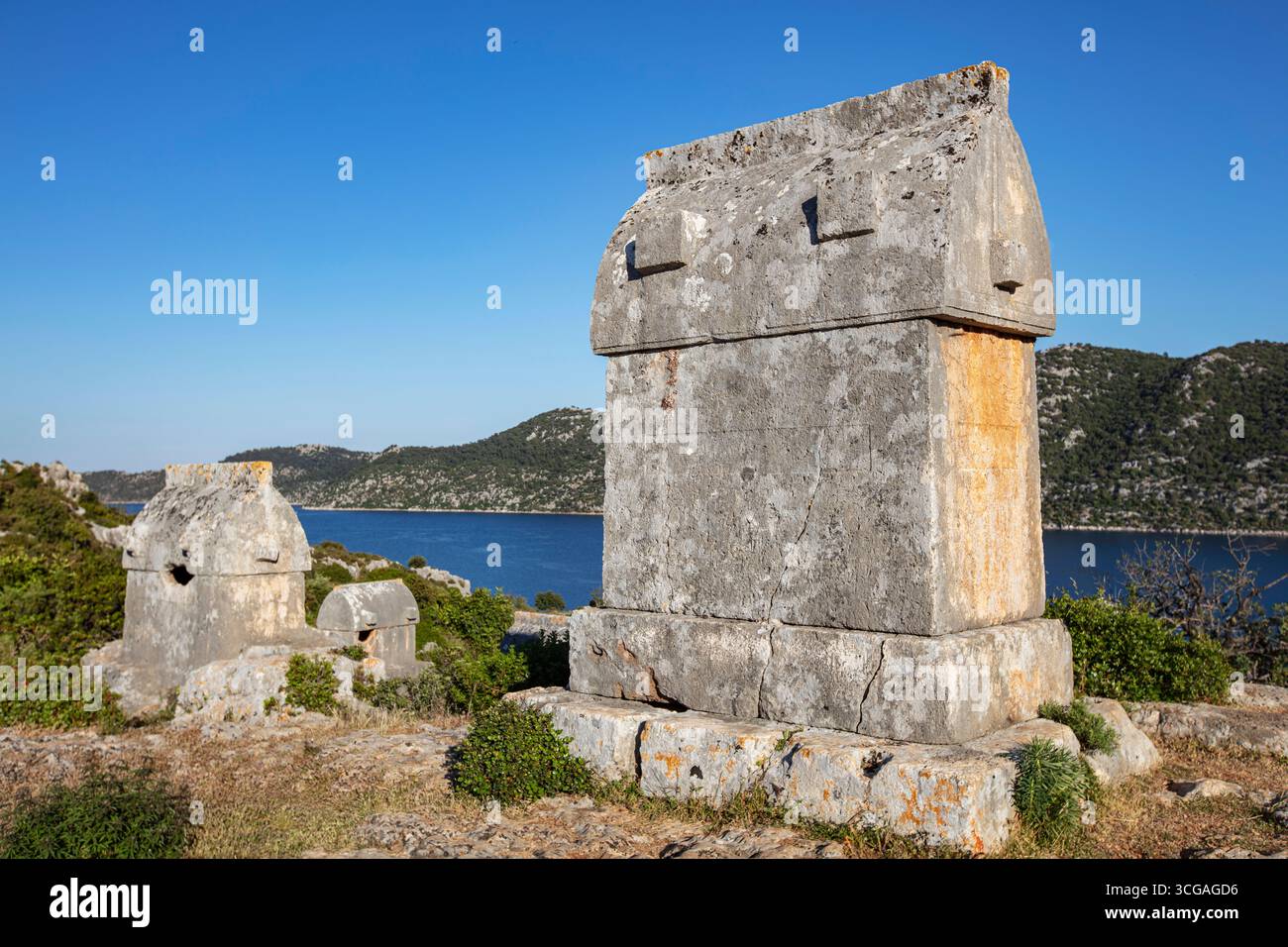 Turkey kalekoy view bay hi-res stock photography and images - Alamy