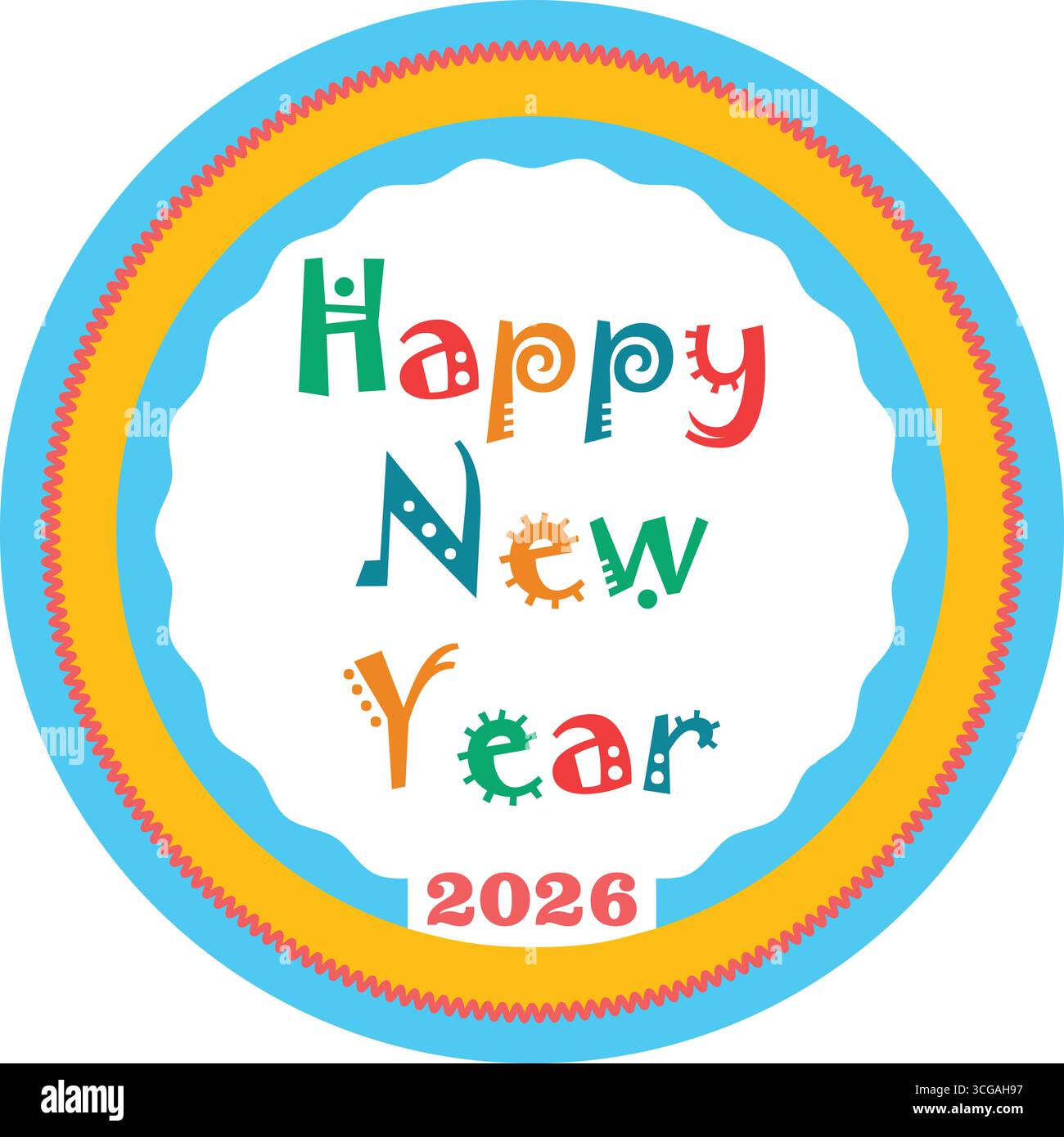 Festive announcement border Stock Vector Images - Alamy