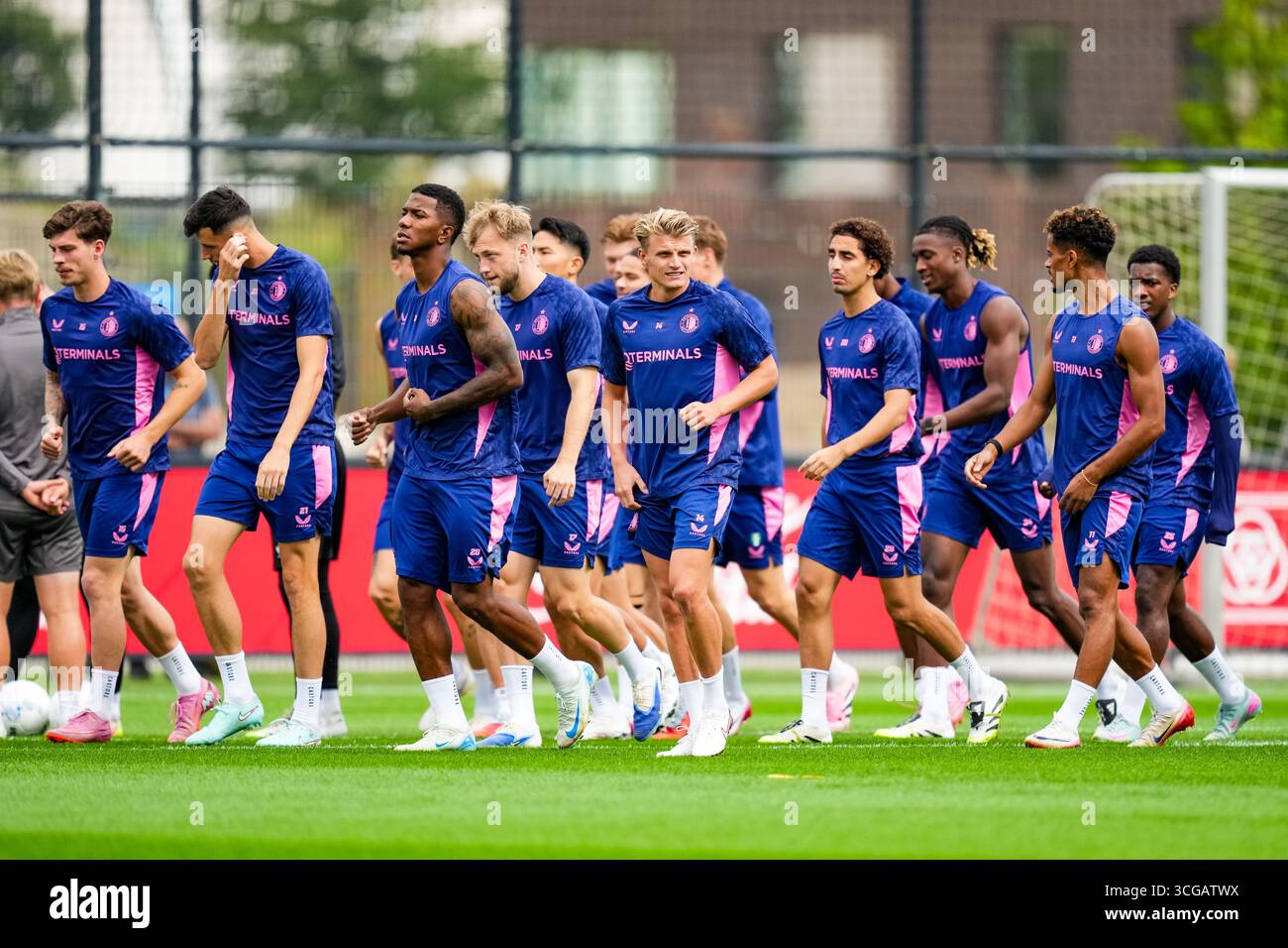Rotterdam - Sem Steijn of Feyenoord Rotterdam during a training of ...