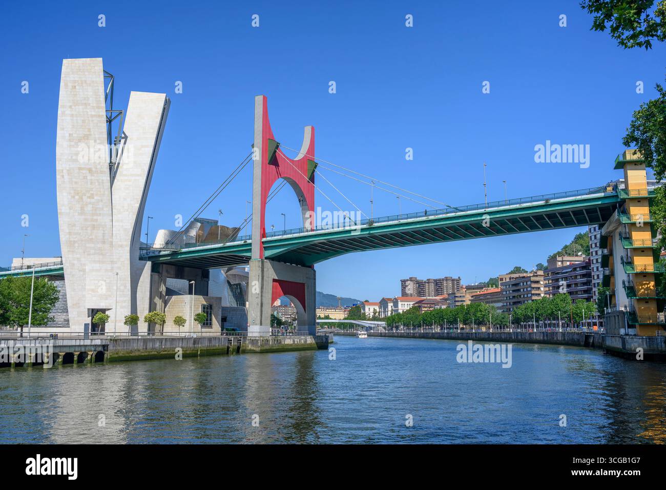 La salve bridge across nervion hi-res stock photography and images - Alamy