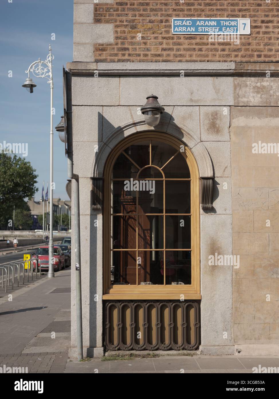 The exterior of 18 Ormond Quay, a merchant house In Dublin city, that ...