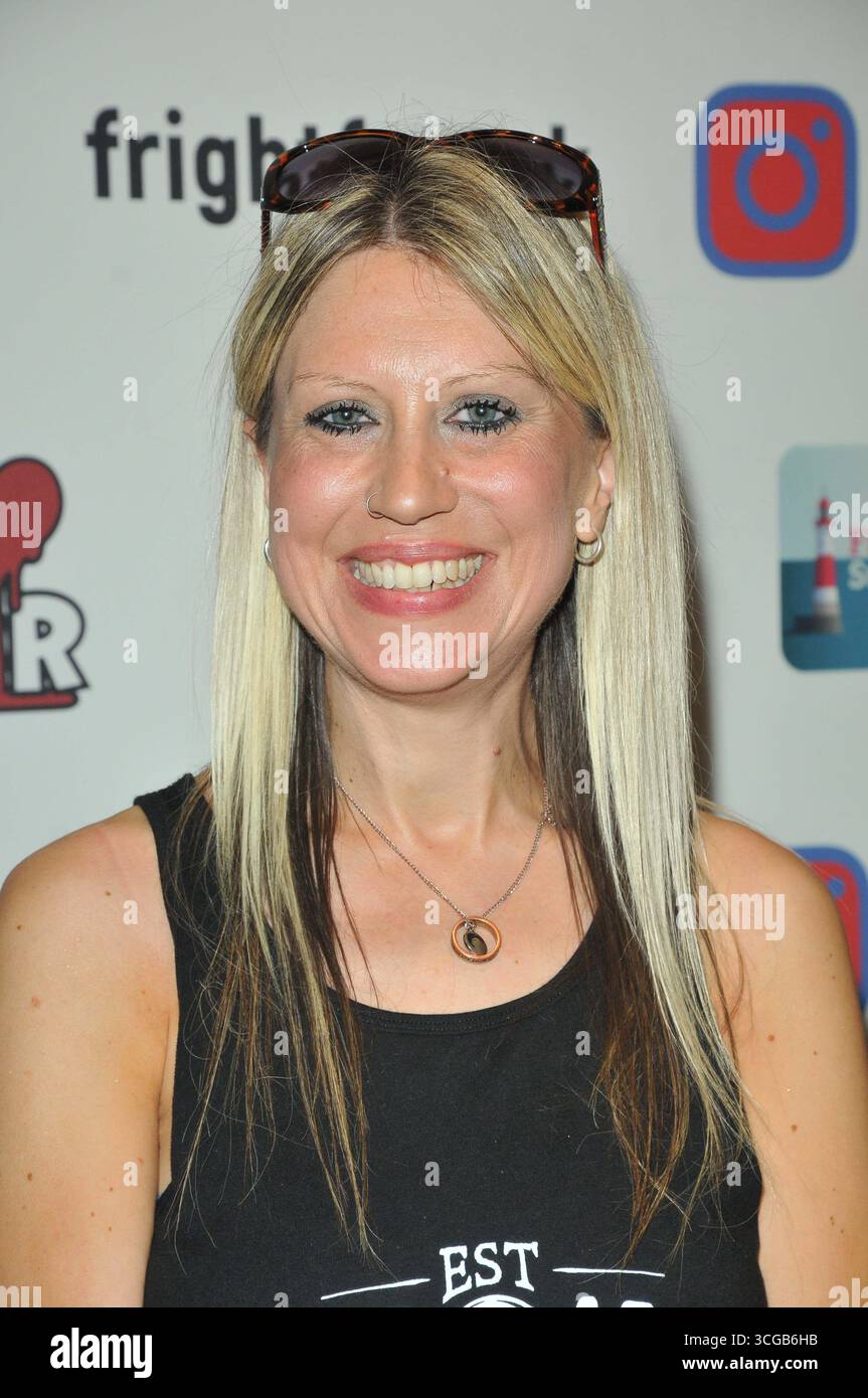 Janine Pipe at the "The Descent 4K Restoration" FrightFest film ...