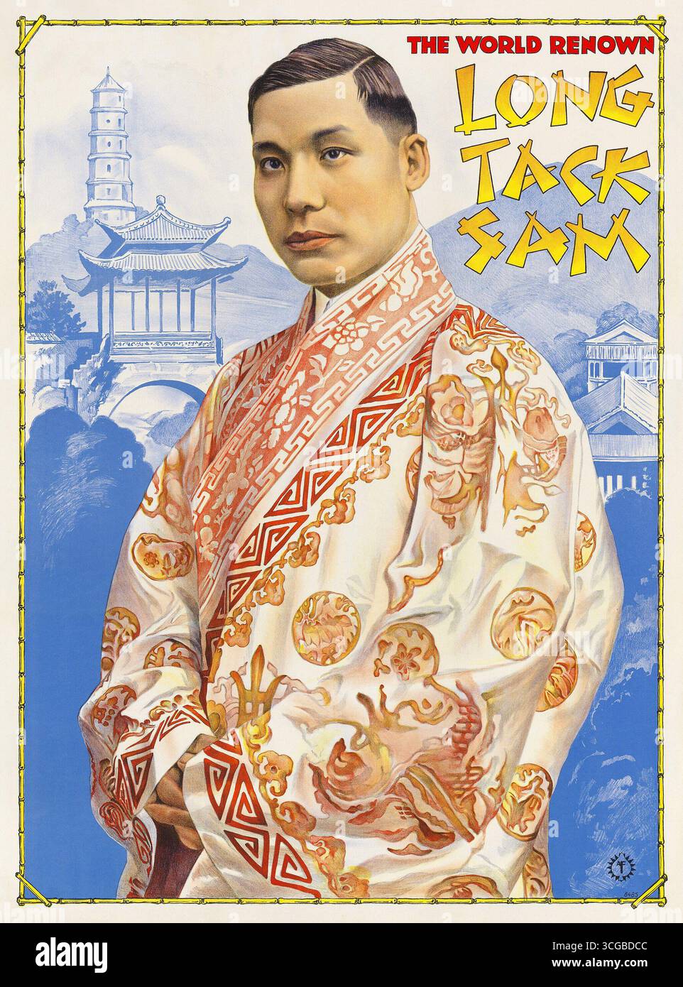 Long Tack Sam poster by Adolph Friedländer, 1919. Born in Cangzhou ...