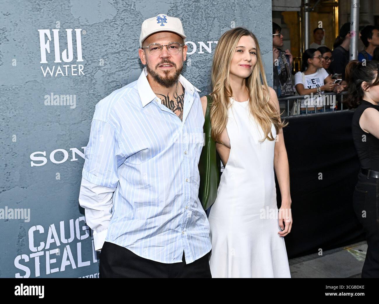 René Pérez Joglar (aka Residente), left, and Kasia Mónica Marciniak ...