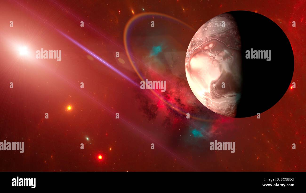 Formation and creation of new worlds. Exoplanets, galaxies and nebulae ...
