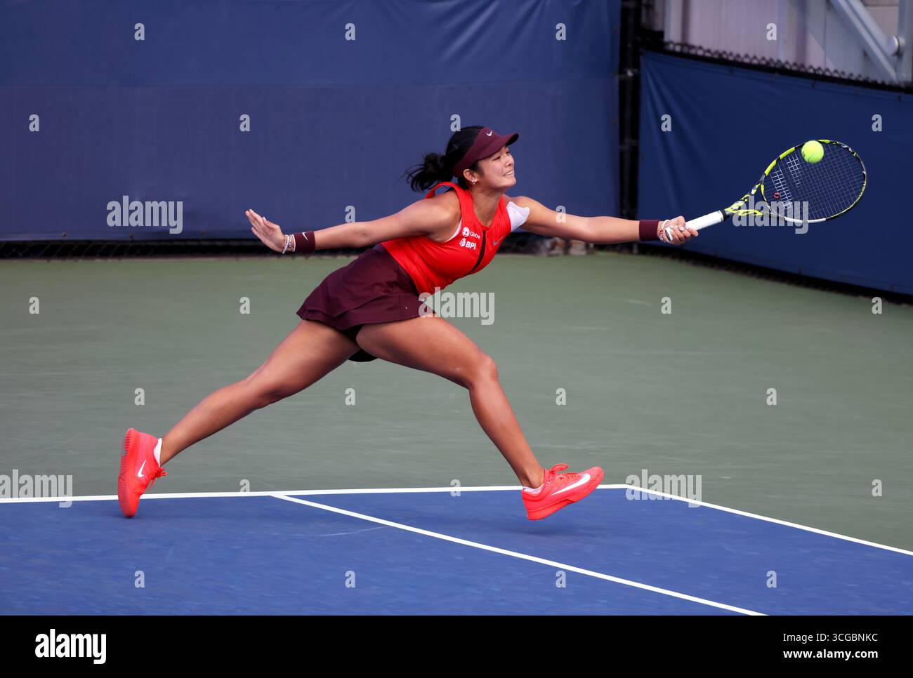 27 August, 2025 - Flushing Meadows, New York - Alexandra Eala of the ...