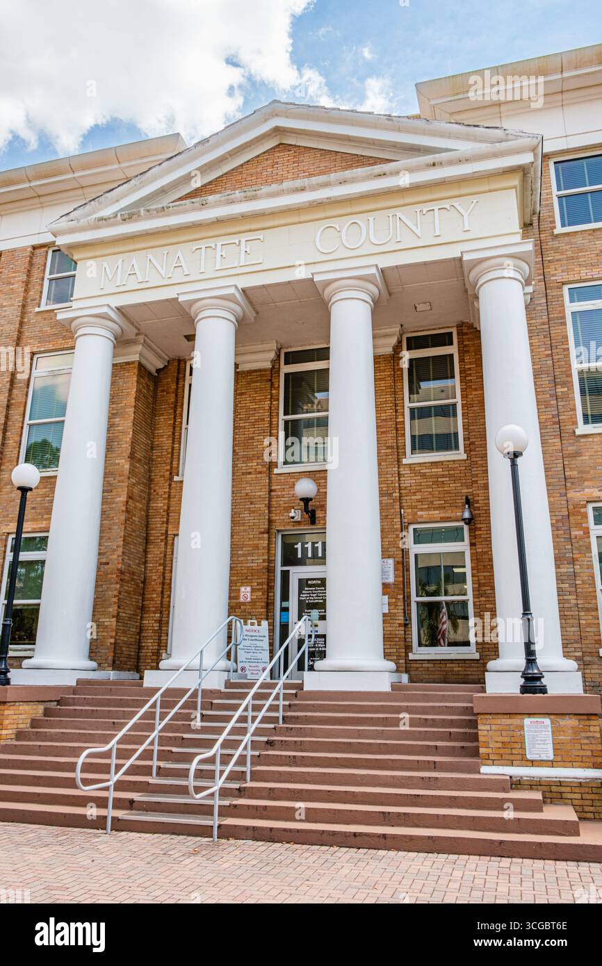 Manatee County Courthouse, Courthouse Square, Manatee Avenue, Bradenton ...