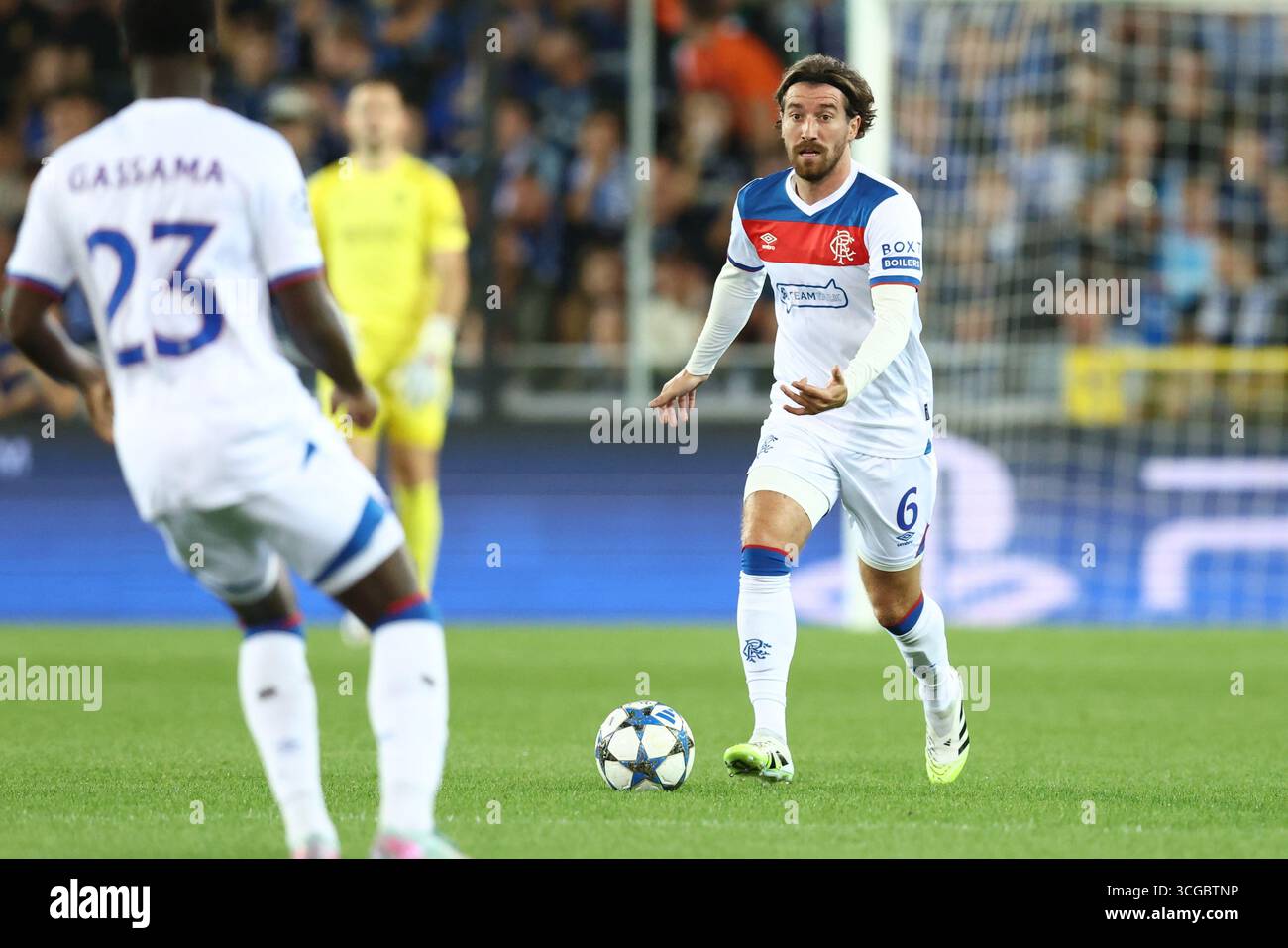 Rangers' Joe Rothwell pictured in action during a soccer game between ...