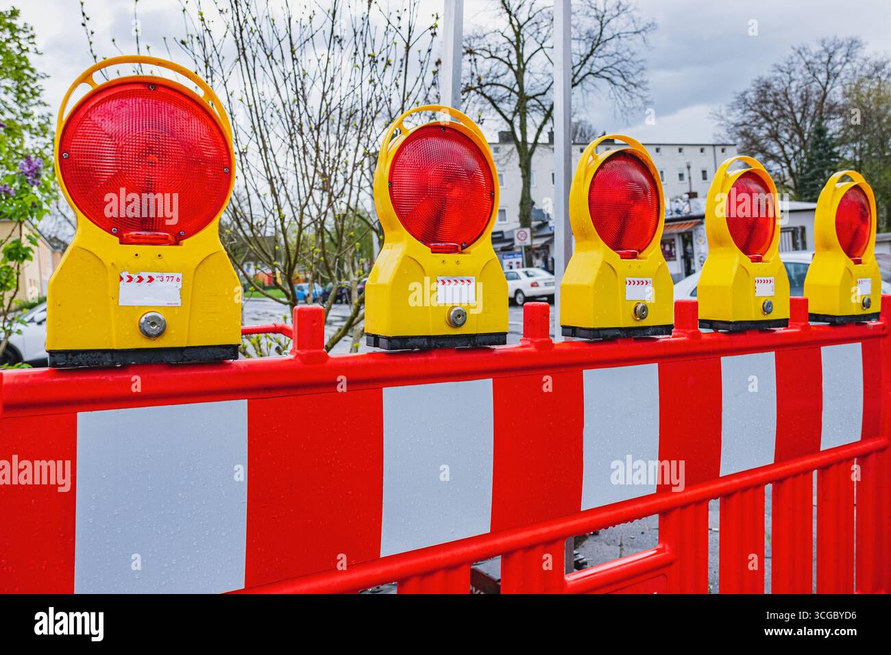Construction zone background roadwork hi-res stock photography and ...