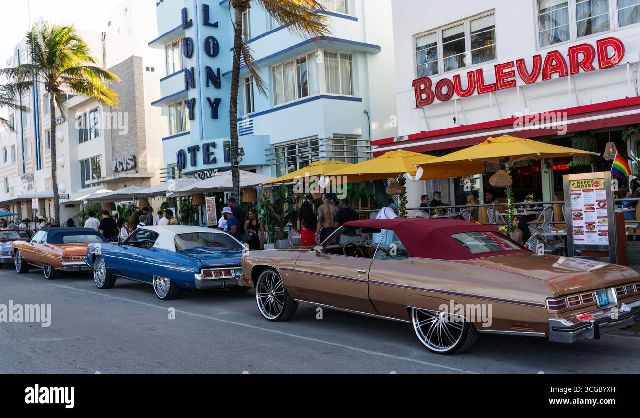 Miami, Florida, USA - April 07, 2025: Car Chevrolet Caprice parked ...