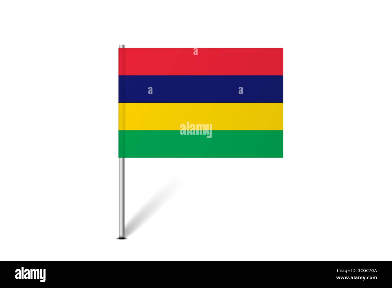 Mauritius on map africa Stock Vector Images - Alamy