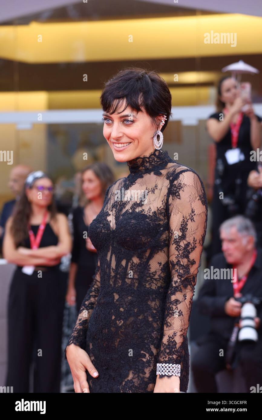 Venice, Italy, 27th August, 2025. Linda Messerklinger arriving on the ...