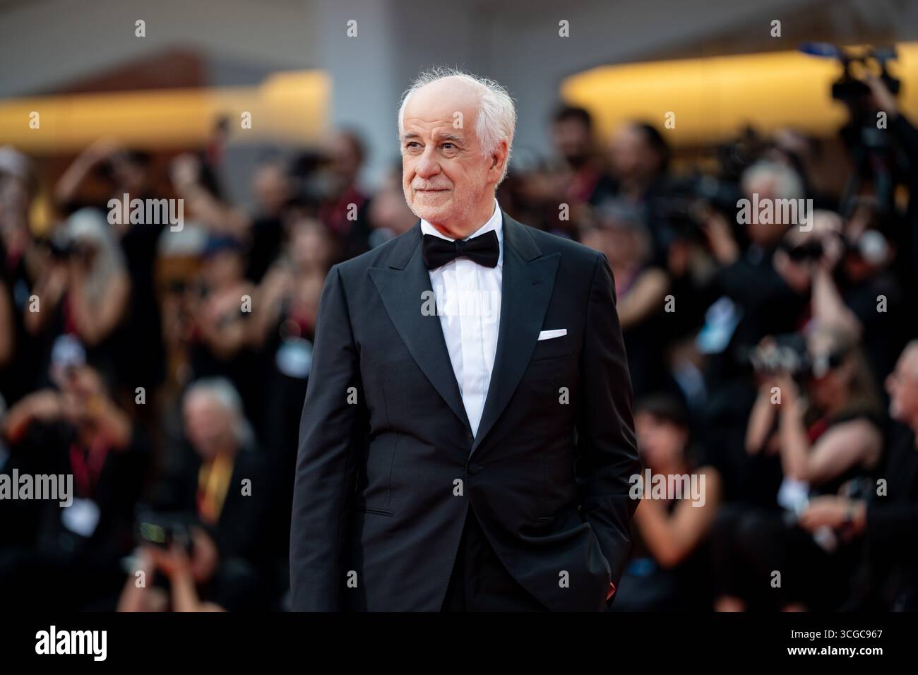 Toni Servillo attends the ''La Grazia'' red carpet during the 82nd ...