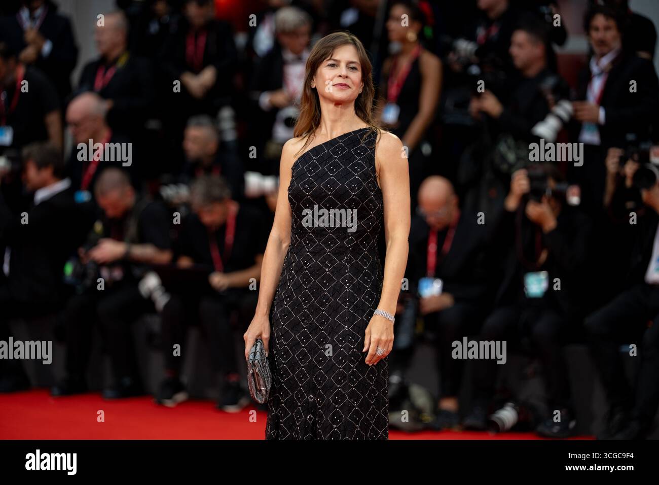 Maura Delpero attends the ''La Grazia'' red carpet during the 82nd ...