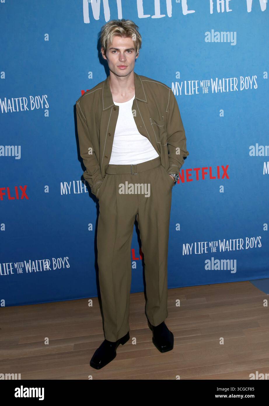 Noah LaLonde attending Netflix's 'My Life With The Walter Boys' Photo ...