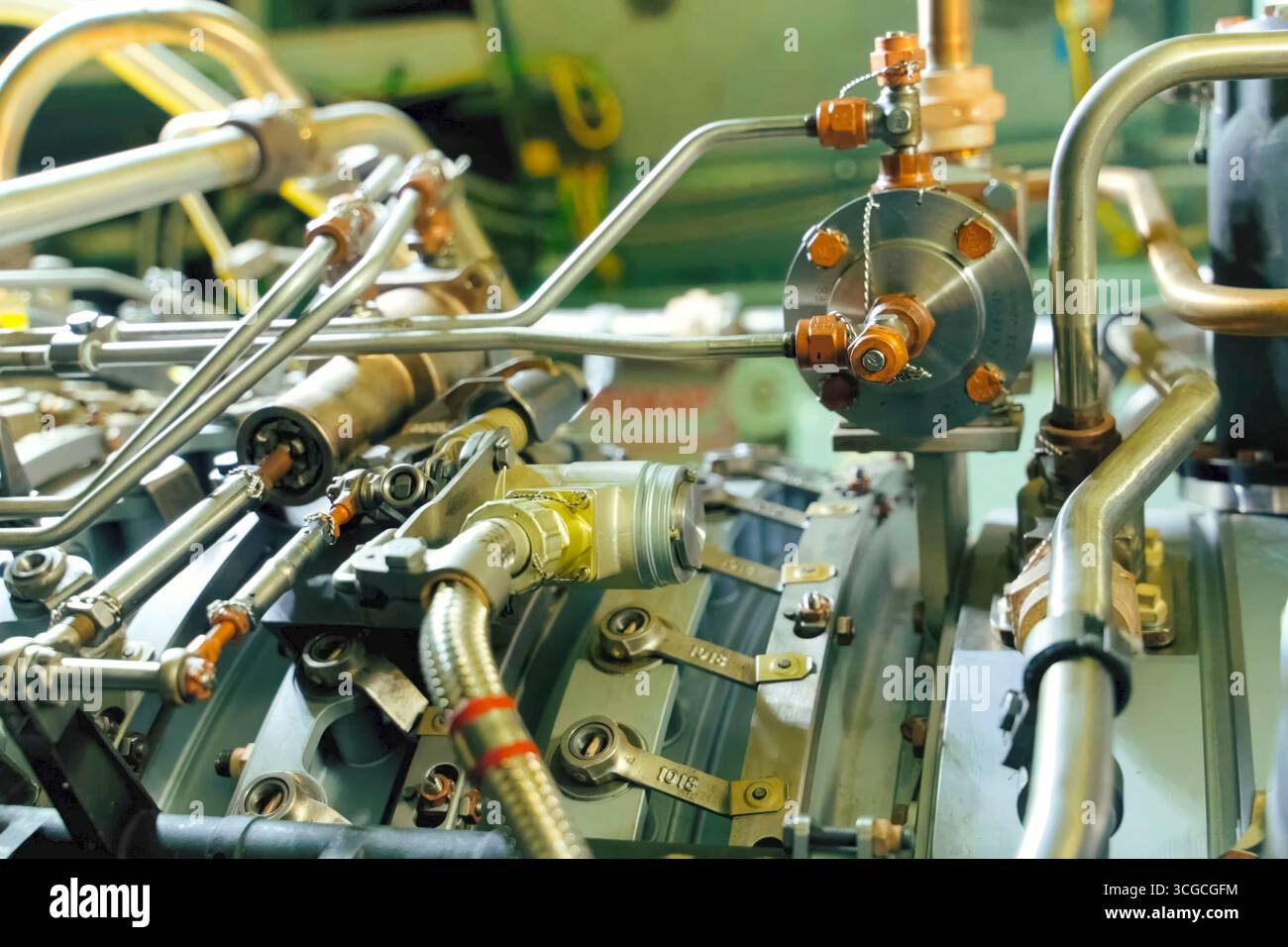 Aircraft engine monitoring system hi-res stock photography and images ...