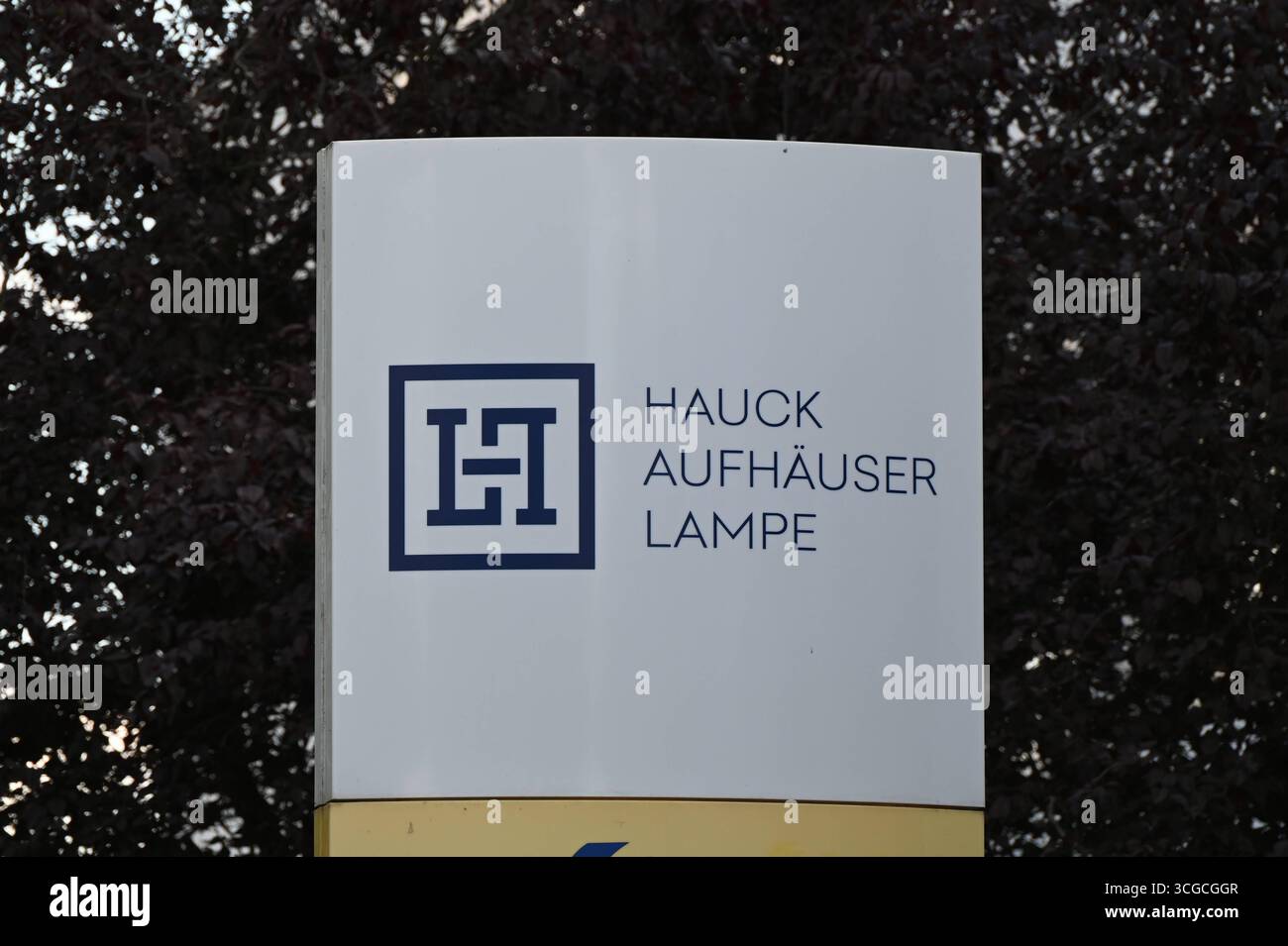 Logo, Schriftzug der Hauck Aufhäuser Lampe Privatbank AG kurz HAL ...