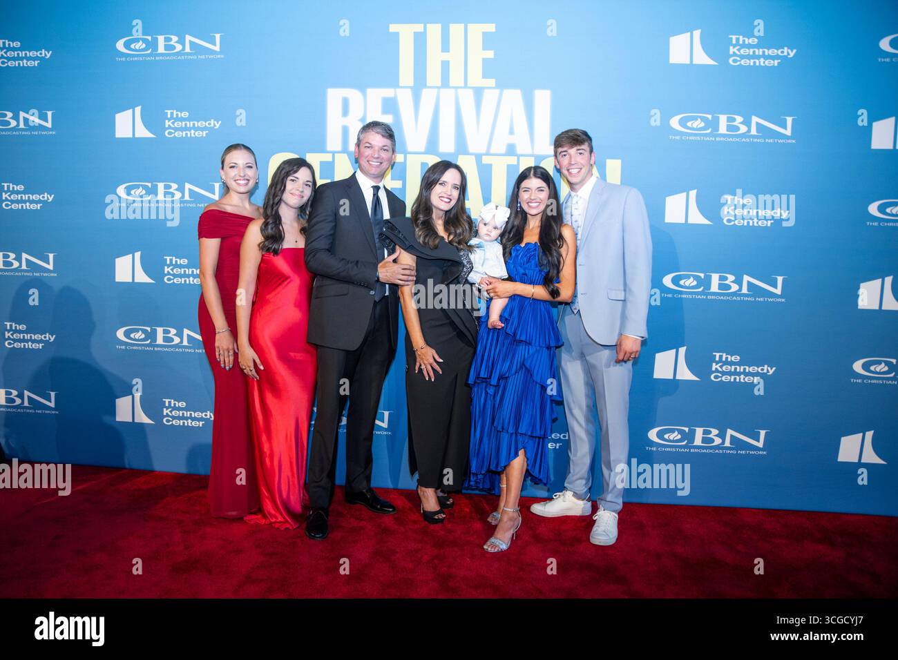 (R-L) Grant Troutt, Madison Troutt, Hosanna Rose Troutt, Chad Prewett ...