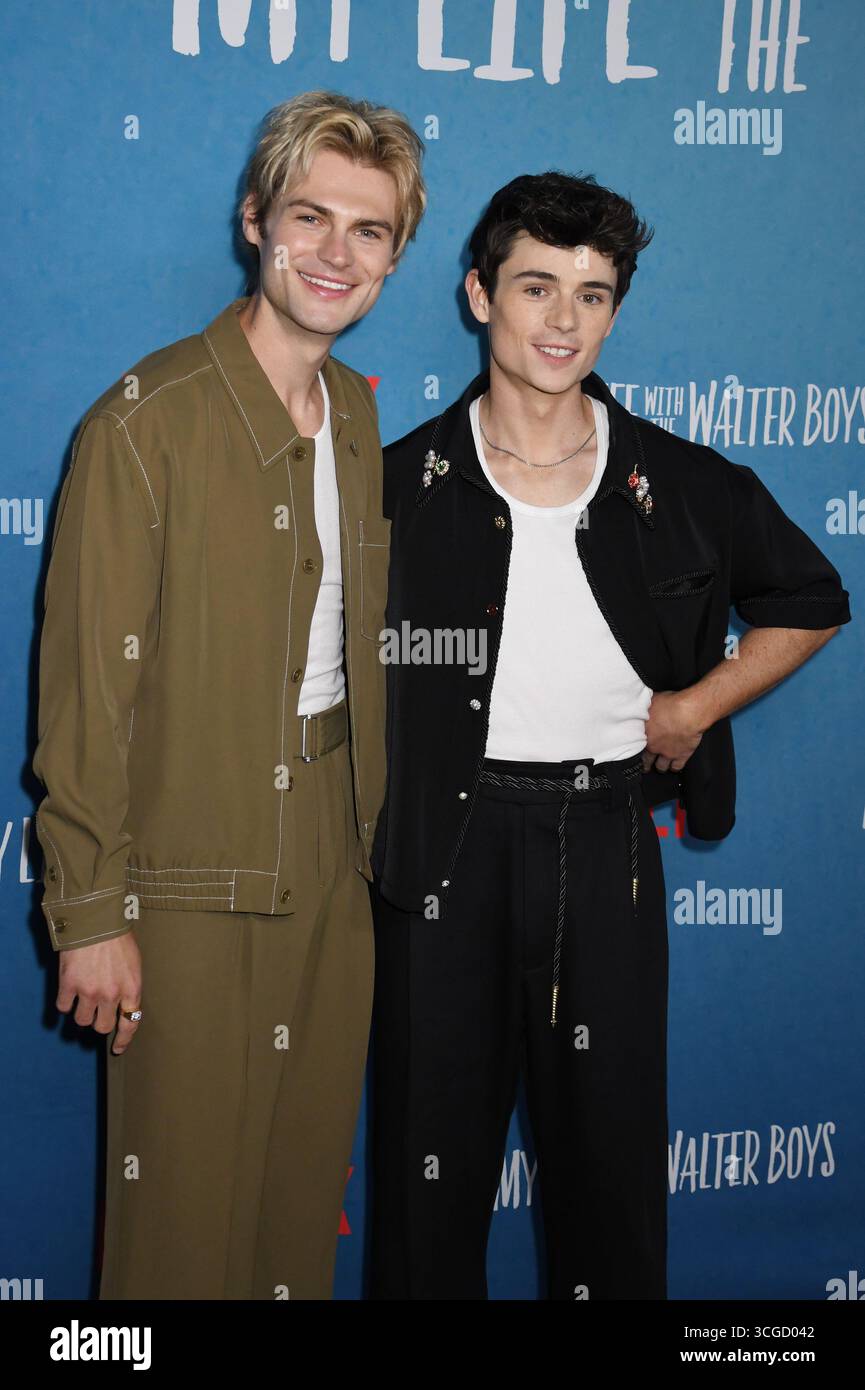 NEW YORK, NY- AUGUST 27: Noah LaLonde and Ashby Gentry at Netflix’s ...